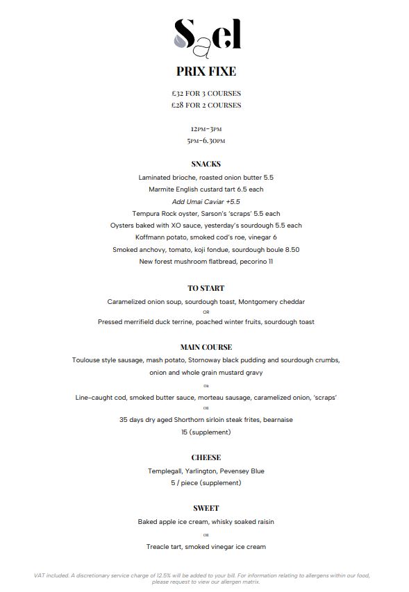 Sael London | Saint James Market | Jason Atherton